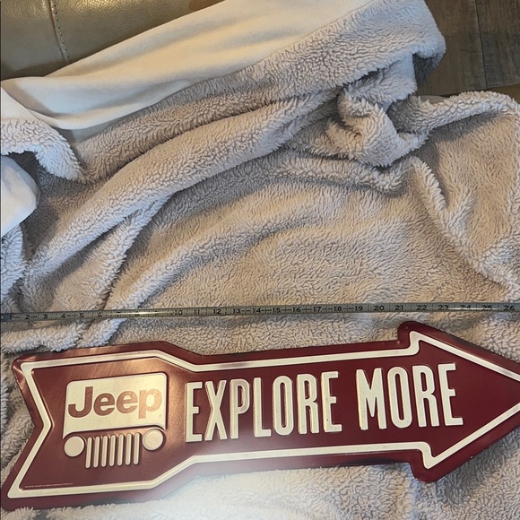 Jeep | Wall Decor | Jeep Red Explore More Arrow Sign | Poshmark